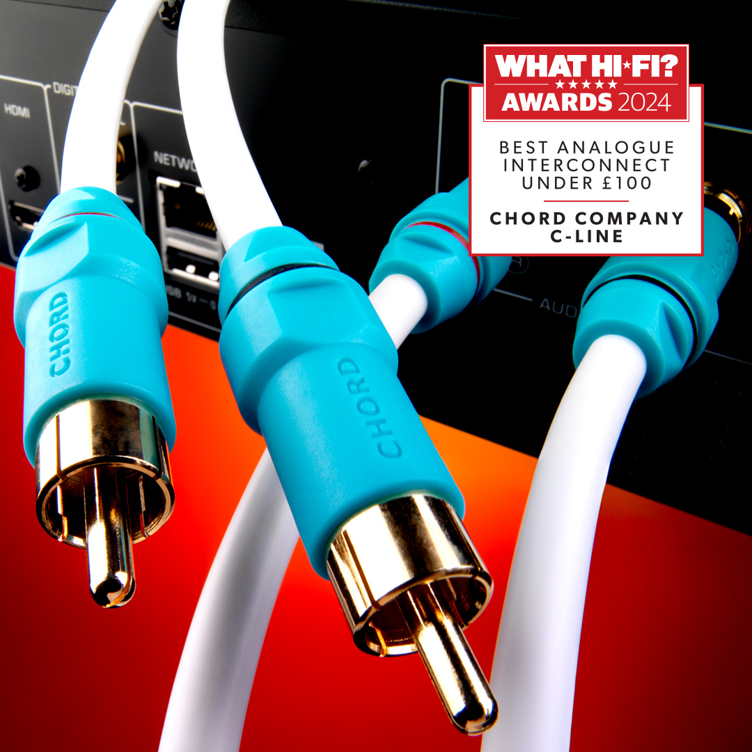 CHORD C-line Analogue 2RCA to 2RCA – 2 meter (pair) – Tonezone Audio
